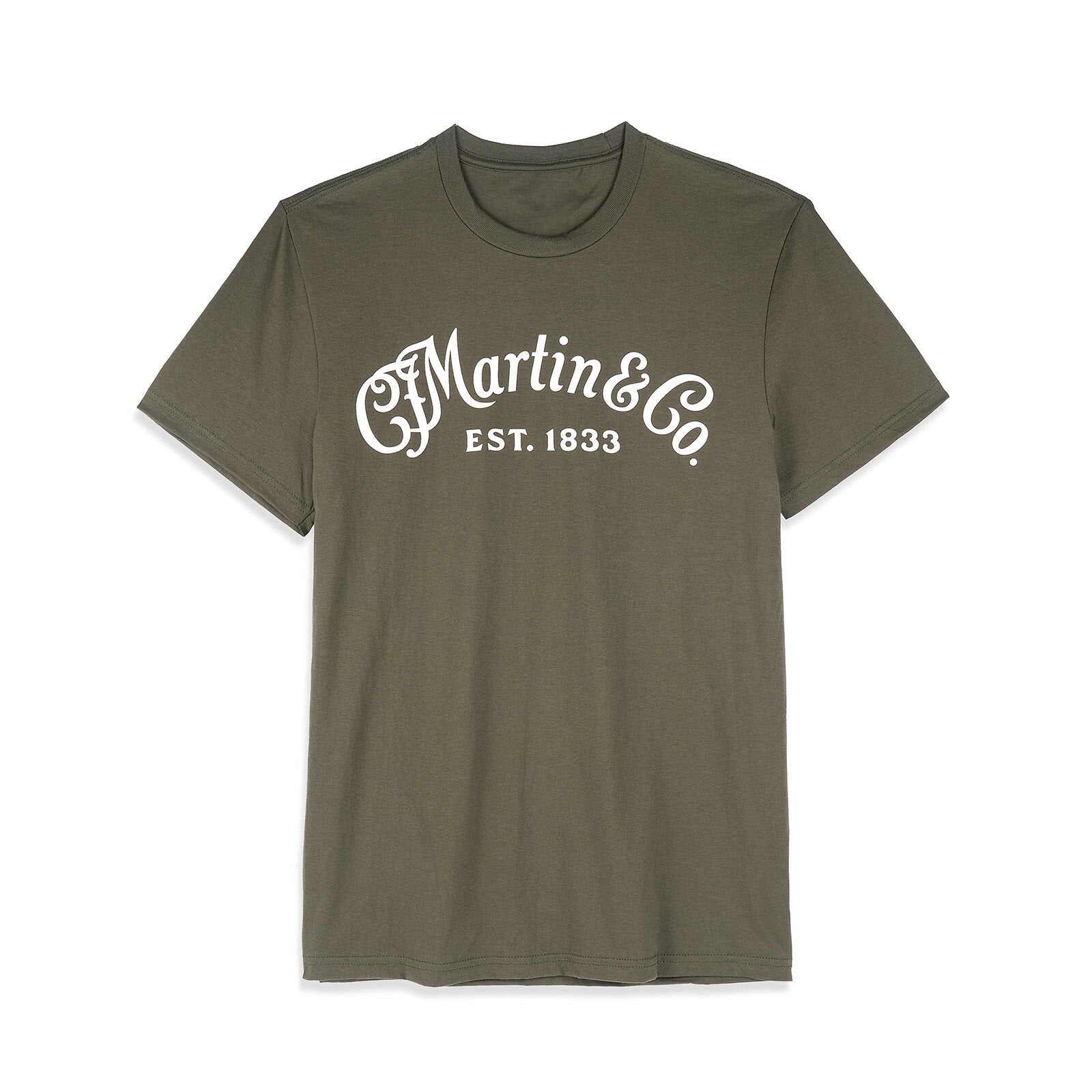 Martin Logo T-Shirt - Olive Green – VERA Guitars