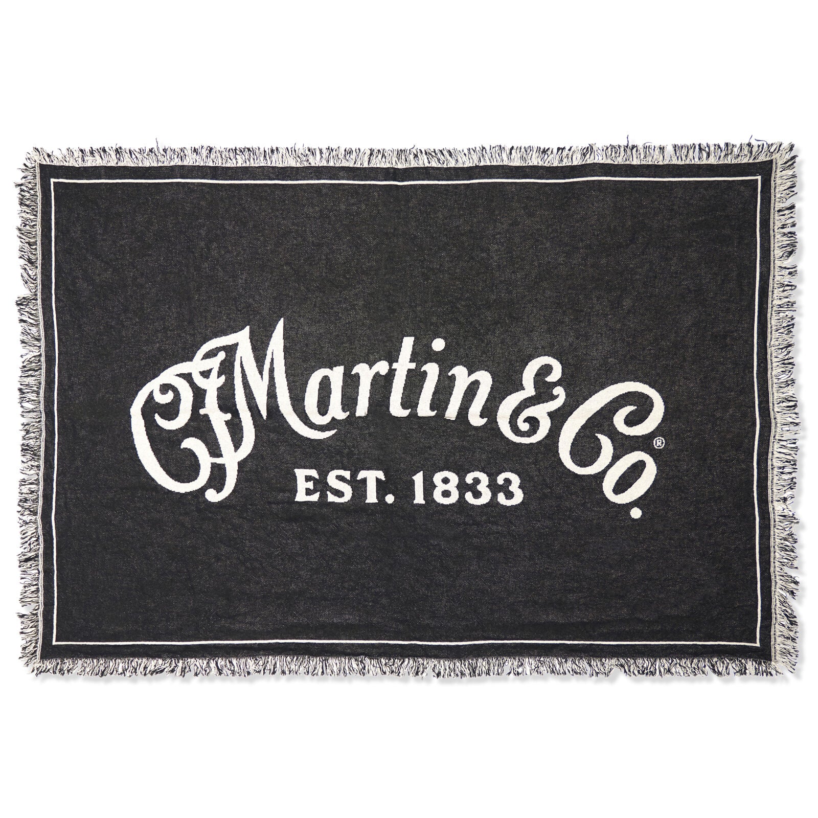 Martin Script Logo Woven Blanket – VERA Guitars