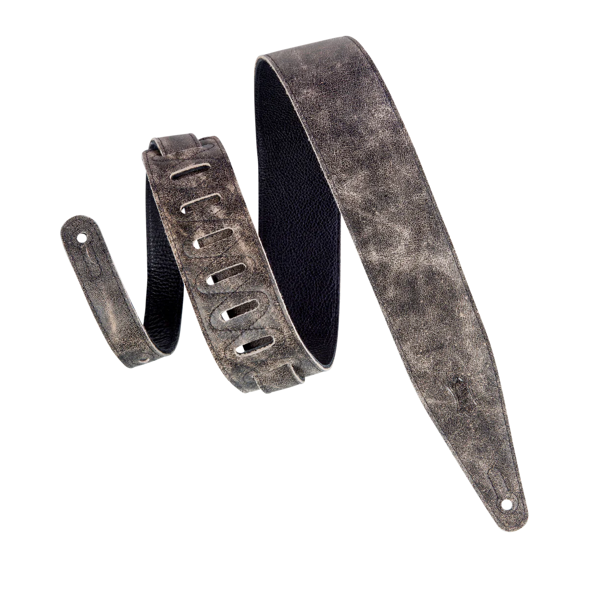 Distressed Leather Series - Black – VERA Guitars