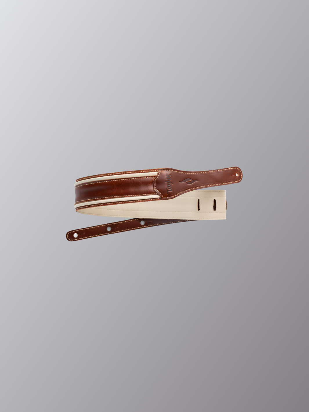 Taylor Element 2.5 Leather Strap Brown/Cream – VERA Guitars