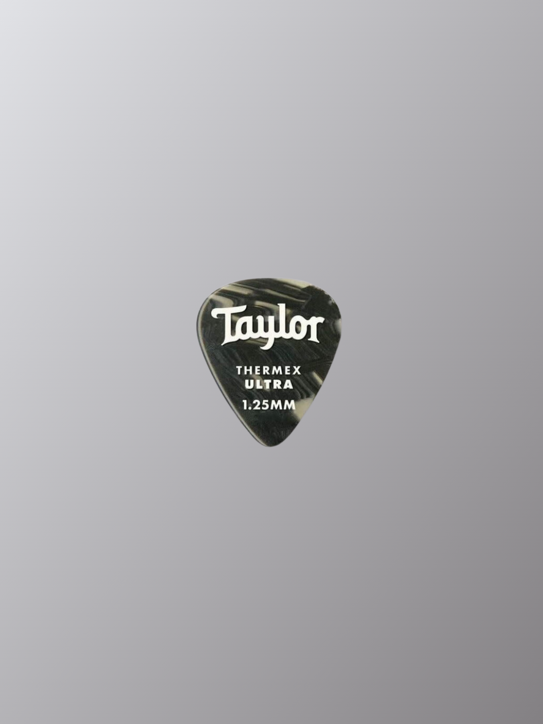 Taylor Darktone 351 Thermex - Guitar Picks -Black Onyx 1.25mm 6 pack ...