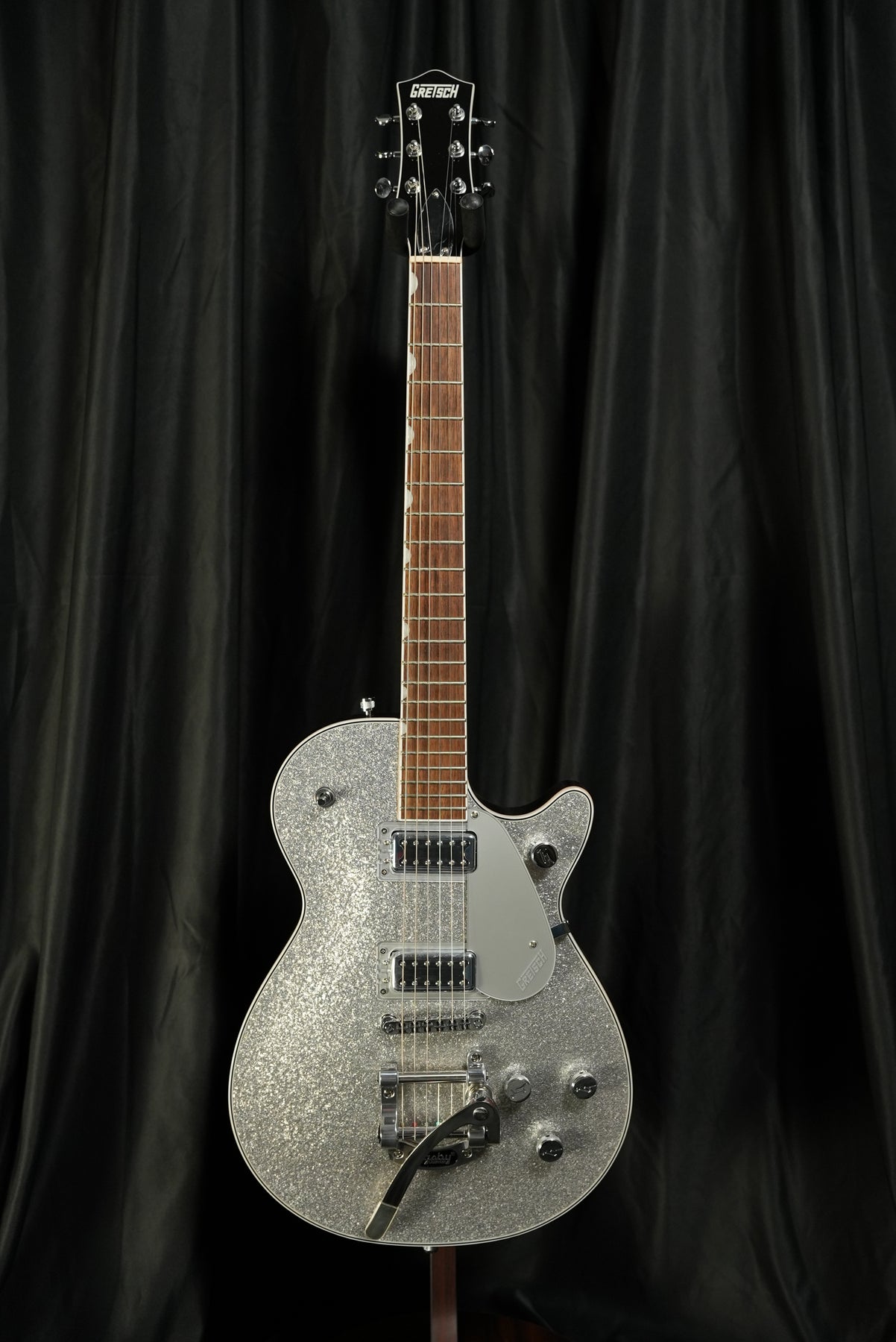 Gretsch G5230T Electromatic Sparkle Jet FT Silver Sparkle | Vera ...