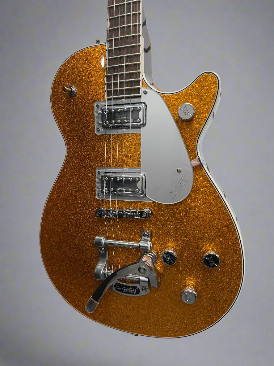 Gretsch G5230T Electromatic Sparkle Jet FT Gold Sparkle | Vera Guitars ...