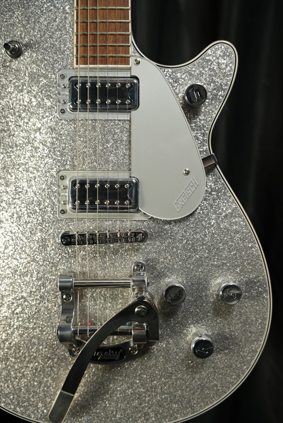 Gretsch G5230T Electromatic Sparkle Jet FT Silver Sparkle | Vera ...
